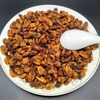 China Pet Feed Dried Silkworm Pupae Bulk For Bird Reptiles Koi Fish for sale