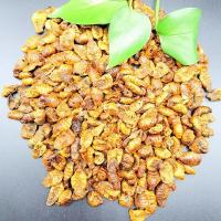 China Natural Dried Silkworm Pupae 70% Protein Pet Food Feed for Birds Reptiles Fish for sale