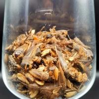 China High Protein Dried Crickets 63% for Chickens Birds Fish Reptiles Feed for sale
