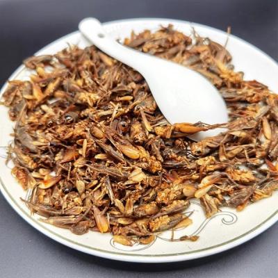 China Dried Black Crickets Pet Food 63% Protein No Additive for Reptiles Birds Fish for sale