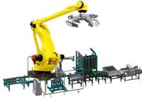 China 4 Axis Kawasaki Palletizing Robot with 180kg Payload for High-Speed Palletizing in Factories for sale