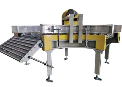China Motorized Curve Roller Conveyor with 0.75 - 1.5 KW Power in Stainless Steel or Carbon Steel and IP54-IP56 Protection Grade for sale