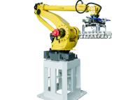 China 4 Axis FANUC Palletizing Robot with 140kg Payload and PLC Controller for Industrial Automation for sale