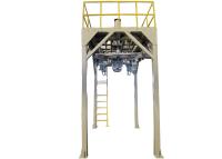 China Polythene Bag Packing Machine with 400kg to 2000kg Weighing Range and PLC Control for 15-30 Bags/Hour Packing Speed for sale