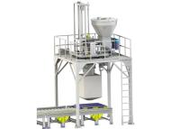 China 4 Hanger Jumbo Bag Packing Machine with 220-380V, ±0.2%F.S Accuracy, and 10-40 bags/hour Capacity for Rubber Plastic Industry for sale