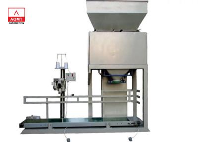 China Food Grade Stainless Steel Pellets Grain Packing Machine with 0.75KW Motor Power and 360-600 Bags/Hour Speed for sale