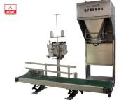 China Saimo 4KW 500bags/H 25kg Fertilizer Bagging Machine with Belt Feeder and Storage Hopper for sale