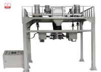 China Cylinder Clip Jumbo Bag Packing Machine with 500-2000kg Weighing Range and ±0.2-0.5% Accuracy in 304/316 SS/Carbon Steel for sale