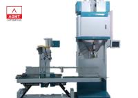 China Semi-Automatic Bag Packing Machine with 10-50kg Weighing Range and 4 Load Cell for Precise Granule Packing for sale