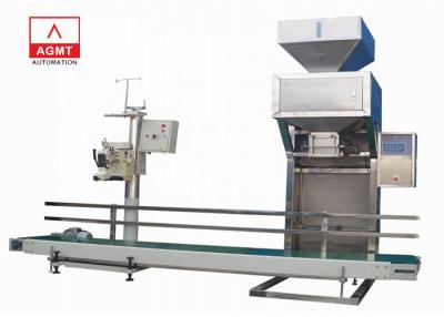 China 40kg Capacity Semi-Automatic Granule Packing Machine with Stainless Steel Hopper for Food Industry for sale