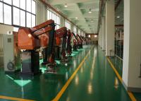 China Energy Saving 4 Axes PLC 50kg Bag Palletizer Robot For Feeds And Industrial Applications for sale