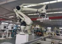 China Kawasaki Robotic Arm Palletizer with Safety Fence for High-Speed Operation and 180kg Payload for sale