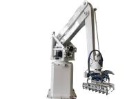 China PLC Robotic Palletizing System with 210kgs Max Palletizing Weight and 400-600 Cases/Hour Capacity for Drink Industry for sale