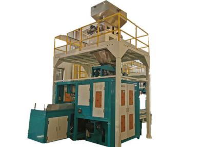 China 10bags/Min 25Kg Automatic Weighing Animal Food Packing Machine and Bag Sewing Machine for sale