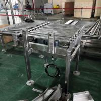 China Heavy-Duty Fully Automatic Pallet Conveyor System with PLC Control and Zero Pressure Accumulation for sale