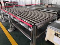 China Heavy-Duty Fully Automatic Pallet Conveyor System with PLC Control and Zero Pressure Accumulation for sale