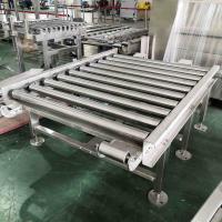 China Heavy-Duty Fully Automatic Pallet Conveyor System with PLC Control and Zero Pressure Accumulation for sale