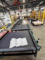 China Heavy-Duty Modular Belt Conveyor Line with Variable Speed Control for Logistics and Assembly for sale