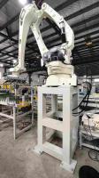 China 2.5m Ultra-High Bag Palletizing Solution with Robotic Riser Pedestal Palletizing Robot for sale