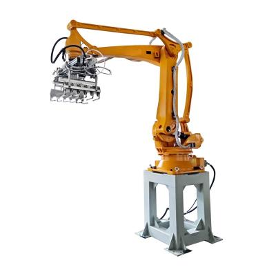 China Fast and Robot Palletizing System suitable for integration with robotic arms and automated guided vehicles in smart factories for sale