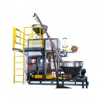 China 25kg Industrial Bag Filling Machine In Robot Palletizing Line Bagging Systems for sale