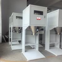 China Rice, Sugar, Chickpeas Semi Automatic Granule Bagging Machine 50kg Bag Weigher Filling Machine for sale