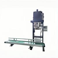 China Rice, Sugar, Chickpeas Semi Automatic Granule Bagging Machine 50kg Bag Weigher Filling Machine for sale