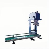 China IP65 Protection 25 Kg Plastic Bag Granule Weighing And Filling Machine In Feed Industry for sale