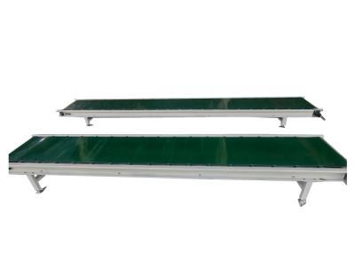 China 550mm Effective Width Horizontal Belt Conveyor System With 750mm Height For Production Lines for sale