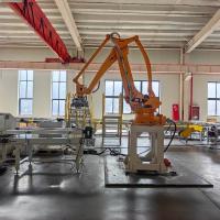 China Industrial Palletizing Robot – High-Speed Automated Stacking System Up to 500kg Lifting Capacity for sale