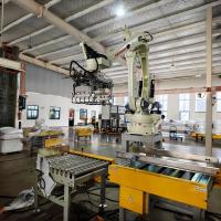 China Smart Palletizing Robot For 25kg Bag Carton Drum – Integrated Vision & AI For Precise Layer Planning for sale