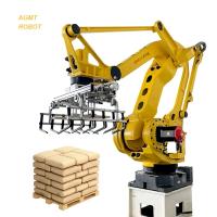 China Industrial Robot Palletizer with Customized Gripper Multi-Line Palletizing and Payload 10-300kg for sale