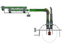 China Kawassaki Floor Mounted 130kg Load Weight 4 Axis Palletizing Robot Arm for Industrial Palletizing for sale