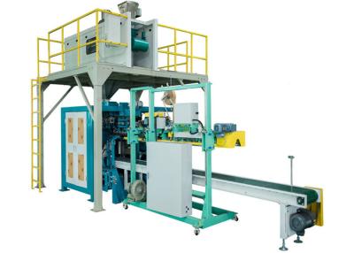 China 35kg Automatic Weighing And Packing Machine for Powder and Pellet with 6-10 Bags/Minute Speed for sale