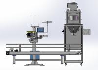 China 316 Stainless Steel Double Screw 25kg Powder Packing Machine for Weighing and Filling for sale