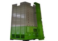China Mini Type 8 Ton Capacity 12000mm Paddy Dryer Machine with Multi-Fuel Heating for Corn Rice and Grain Drying for sale