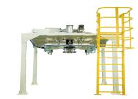 China 900Kg Semi-automatic Jumbo Bag Packing Machine with 304SS Material Contact Parts for sale