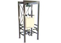 China Saimo 304 Stainless Steel 1000Kg Bulk Bag Unloading Station for Clean and Safe Unloading of FIBC Discharger for sale