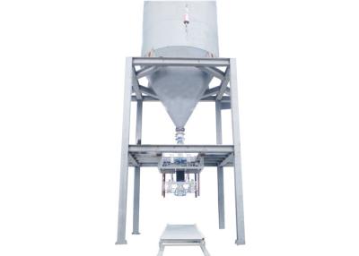 China 1200Kg Double Screw Jumbo Bag Filling Machine with 0.3% Accuracy for Bulk Packaging for sale