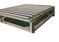 China Heat Resistant 2 Tons Max Loading Gravity Feed Roller Conveyor with Easy Installation for Beverage Industry for sale