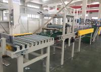 China Motorized Palletizing Conveyor with 10-100kg Load Capacity and Galvanized Rollers for 220-415V 3PH Automatic Production Lines for sale