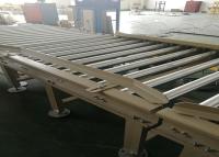China 1000mm Heavy Loading Palletizing Conveyor with 1.5 KW Power for Forklift and Pallet Turntable for sale