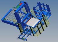 China Food Industry 2000mm Stacking Height 600-800 Bags/Hour Automatic Palletizer Machine with PLC Controller for sale