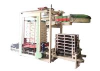 China 1300mm Stacking Height 800bags / Hour Low Level Palletizer Machine for Bagging Plant for sale
