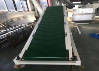 China 76mm Roller Carbon Steel 100kg Load Palletizing Conveyor for Heavy Duty Bag Handling for sale