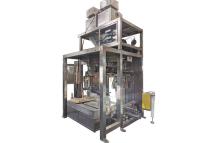 China 3 Phases Voltage Coal Industry Bag Packaging Machine with 380-620 b/h Packing Speed and Multi-language Input Palletizing System for sale