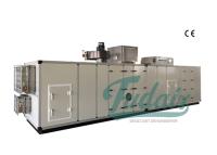 China PLC Automatic Industrial Air Dehumidifier 6000m³/h with Cooling Coil and 49.1kW Power for sale