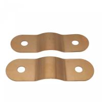 China Flexible Nickel Plated Flat Copper Busbar Jumper Powder Coated for sale