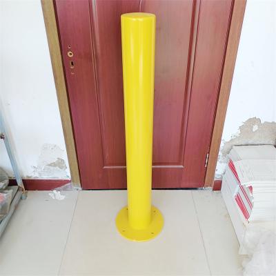 China ISO9001 Traffic Barrier Parking Stainless Steel Bollard Post 1000mm For Roadway Safety for sale