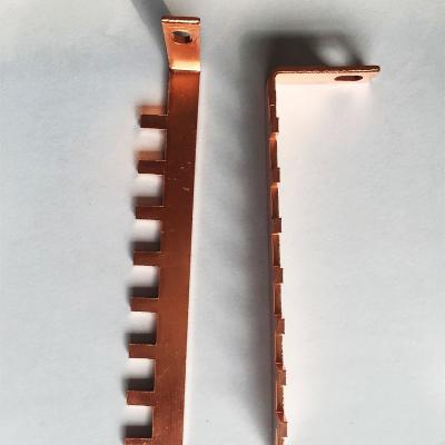 China Laser Cut Copper Busbar Nick Plating For New Energy Equipment for sale